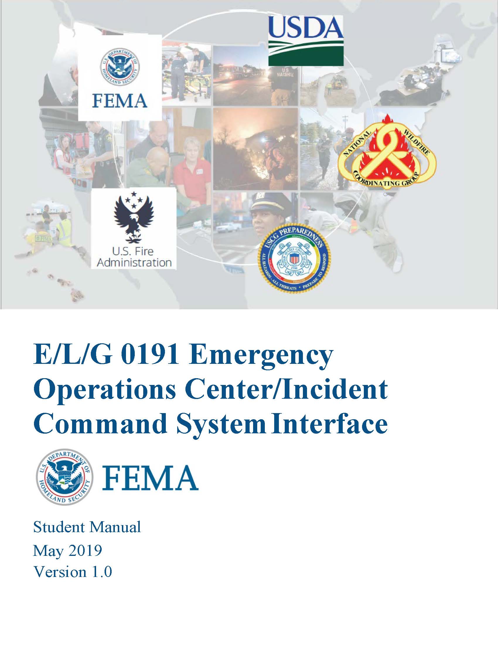 Incident Command System/Emergency Operations Center Interface, G0191 S